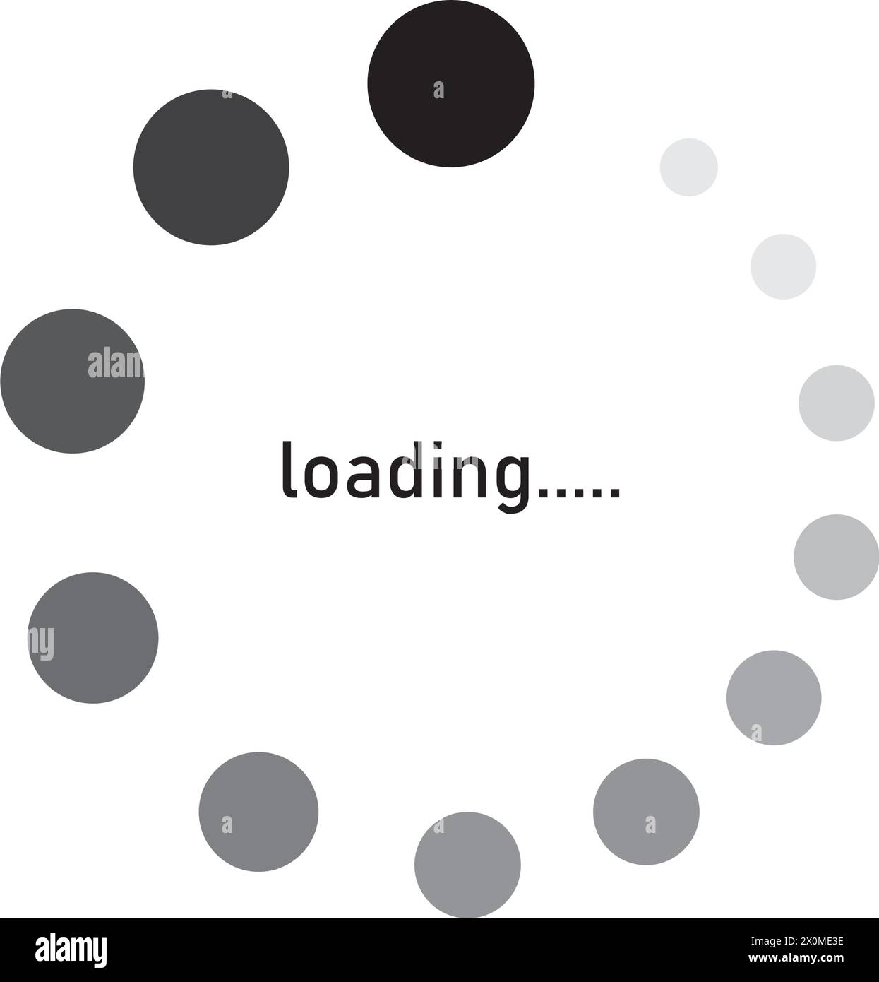 Download sign isolated on white background. Data loading bar. Load icon ...