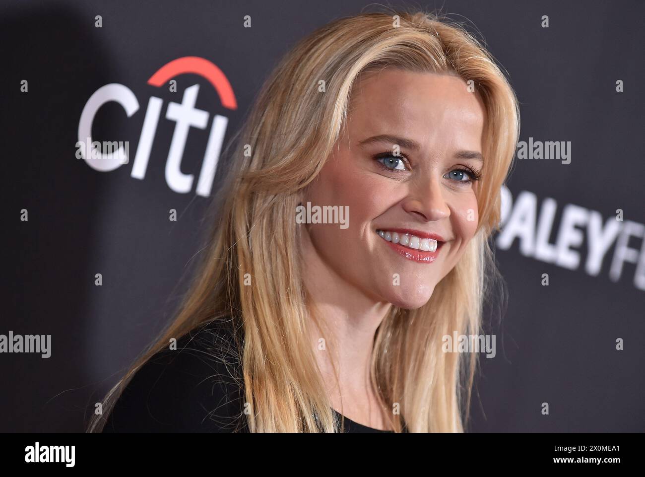 Hollywood, USA. 12th Apr, 2024. Reese Witherspoon arriving to PaleyFest ...