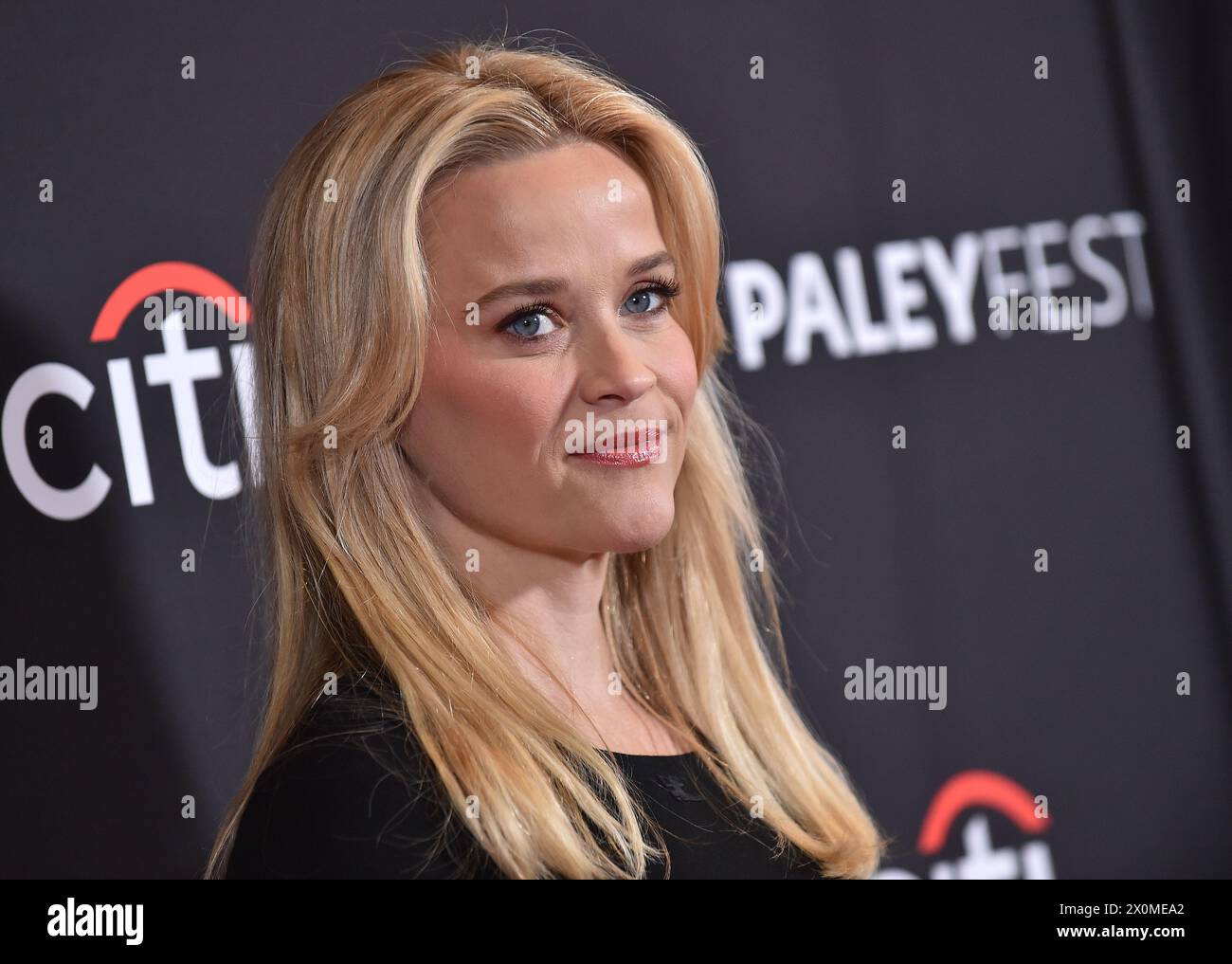 Hollywood, USA. 12th Apr, 2024. Reese Witherspoon arriving to PaleyFest ...