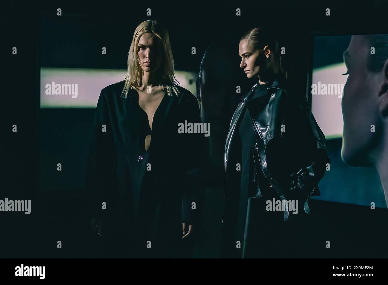 February 28, 2024, Paris, ®Le-De-France, France: Models walk the runway ...