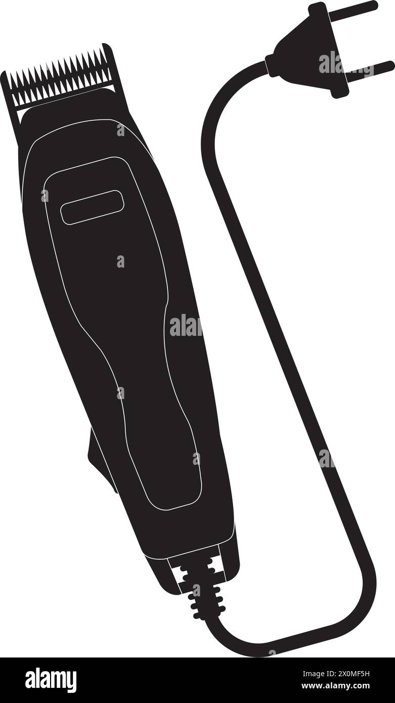 electric clippers vector icon illustration template design Stock Vector ...