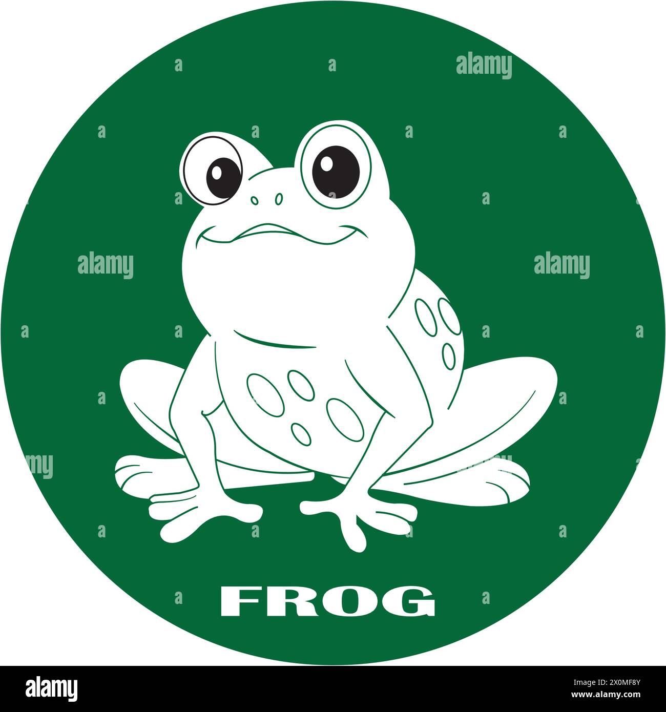 Frog silhouette artwork hi-res stock photography and images - Alamy