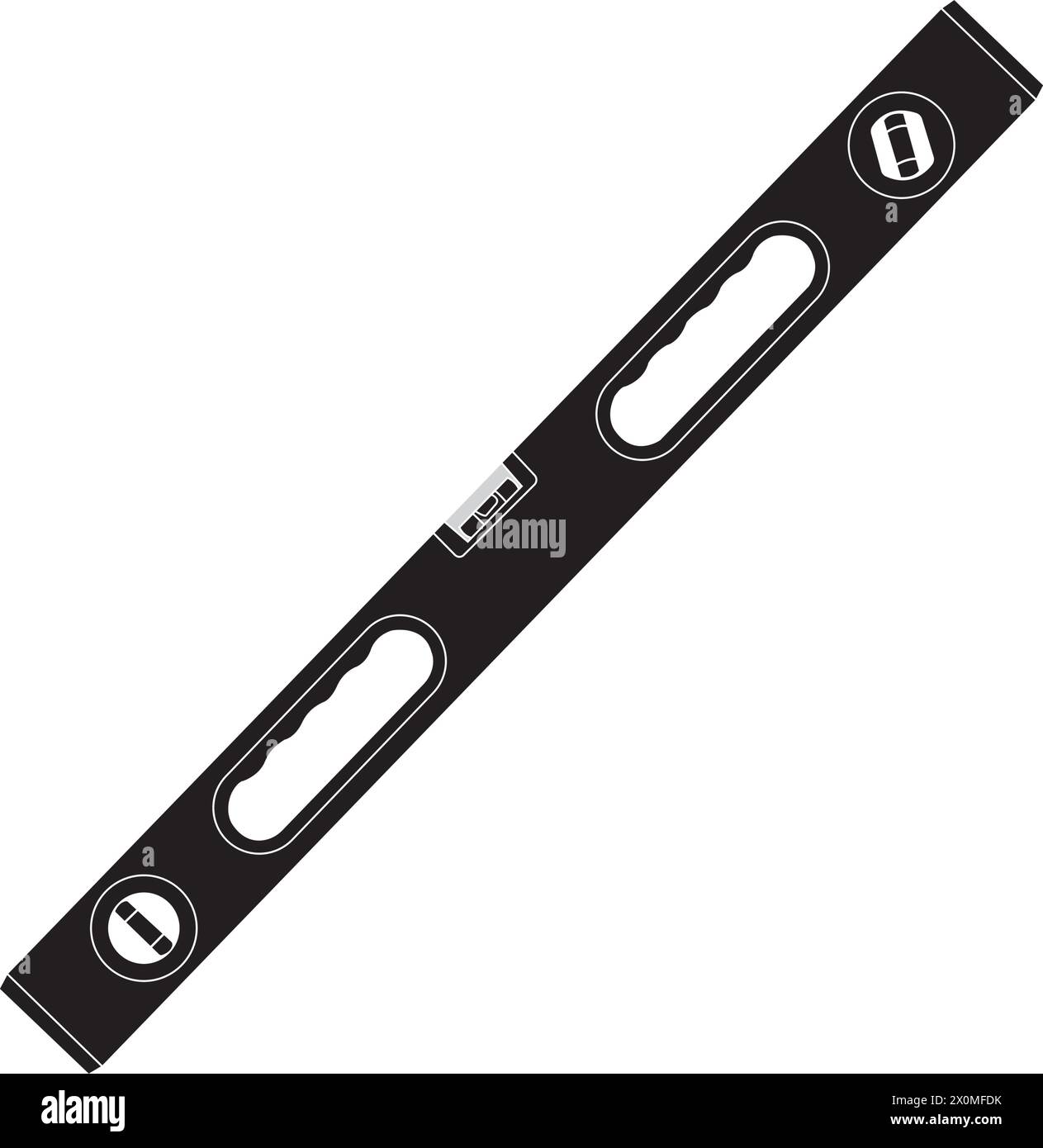 Construction level ruler icon vector illustration symbol design Stock ...