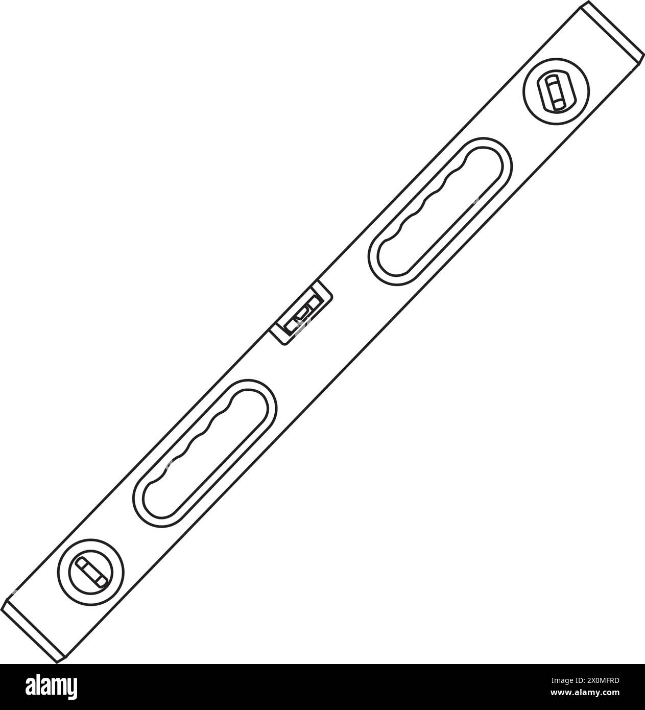 Construction level ruler icon vector illustration symbol design Stock ...