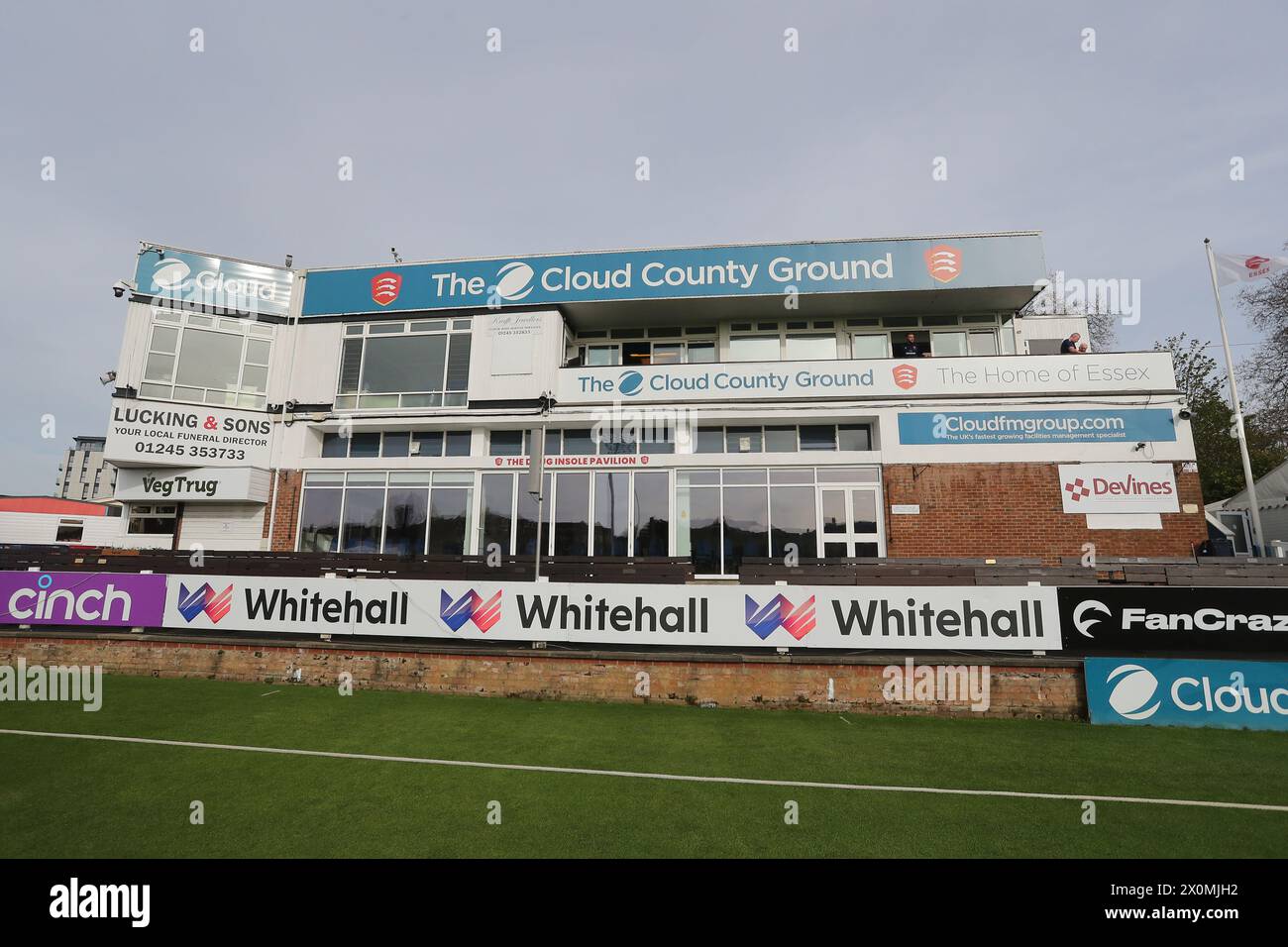 The pavilion during Essex CCC vs Kent CCC, Vitality County Championship ...
