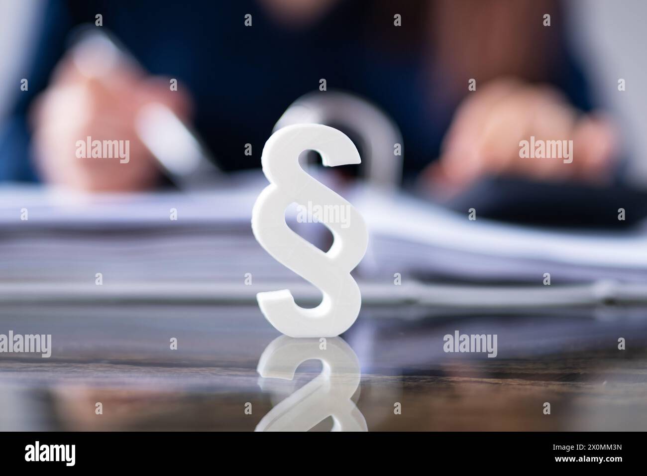 Desk with paper bill icon symbol sign Stock Photo - Alamy