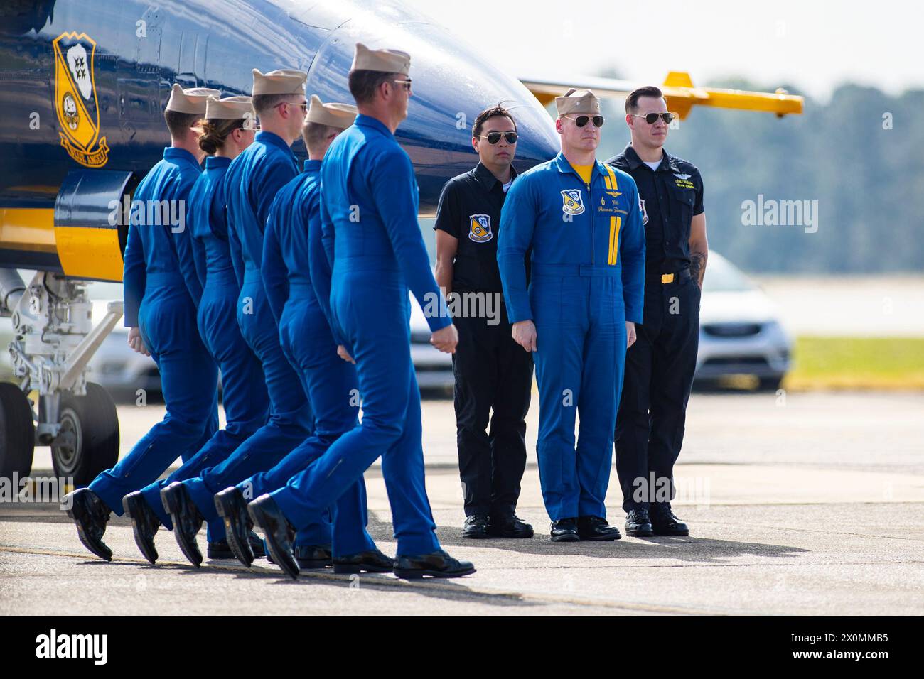 U.S. 07th Apr, 2024. Navy Flight Demonstration Squadron Blue Angels ...