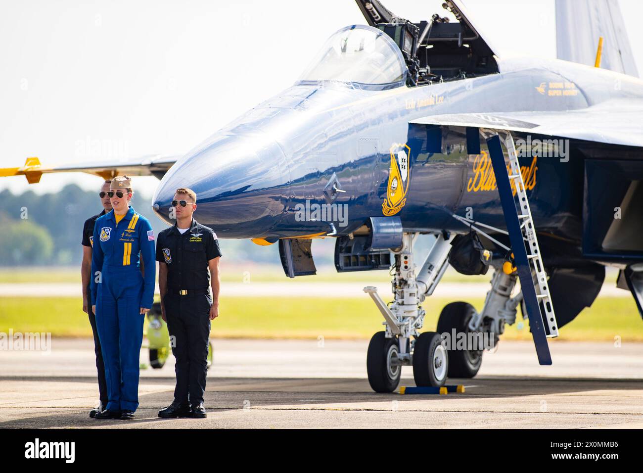 U.S. 07th Apr, 2024. Navy Flight Demonstration Squadron Blue Angels ...
