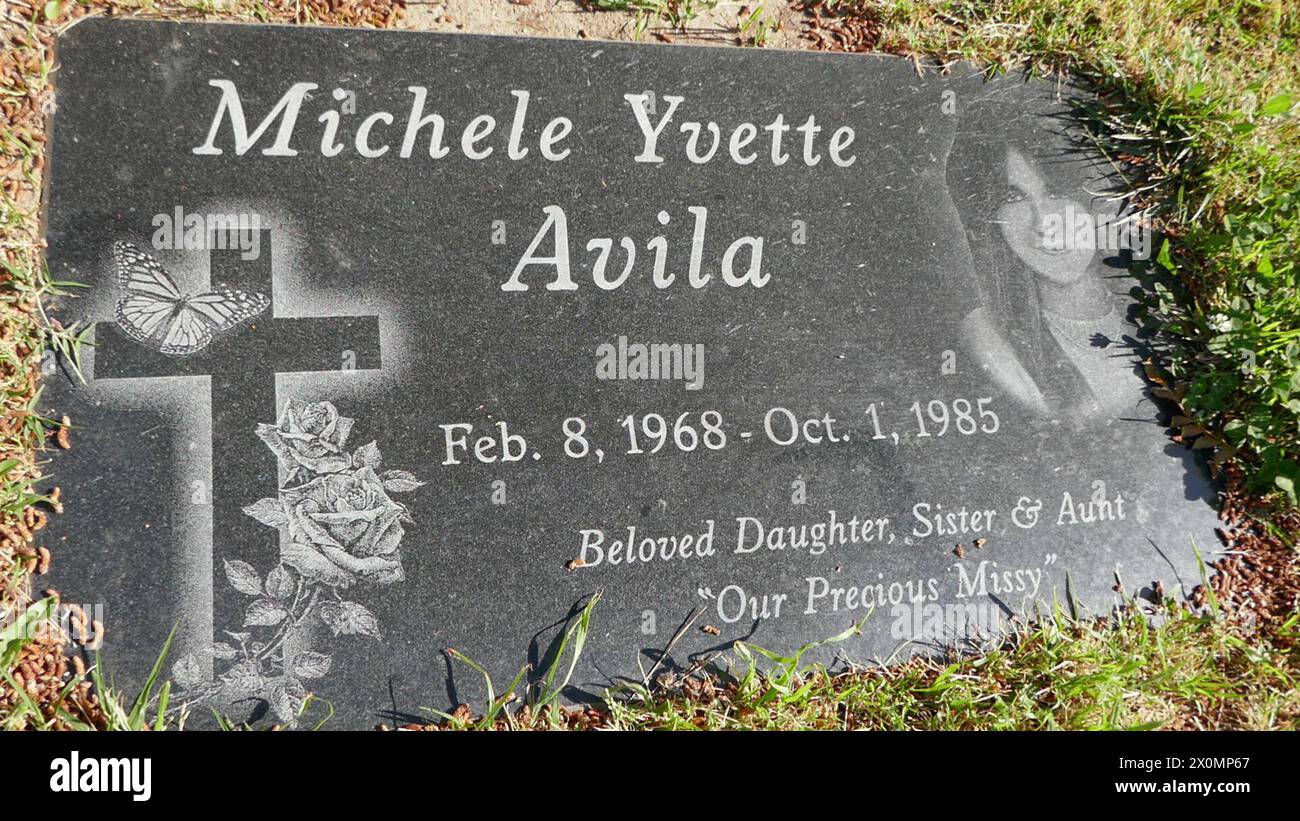 Mission Hills, Los Angeles, California, USA 11th April 2024 Murder Victim Michele Yvette Avila ...