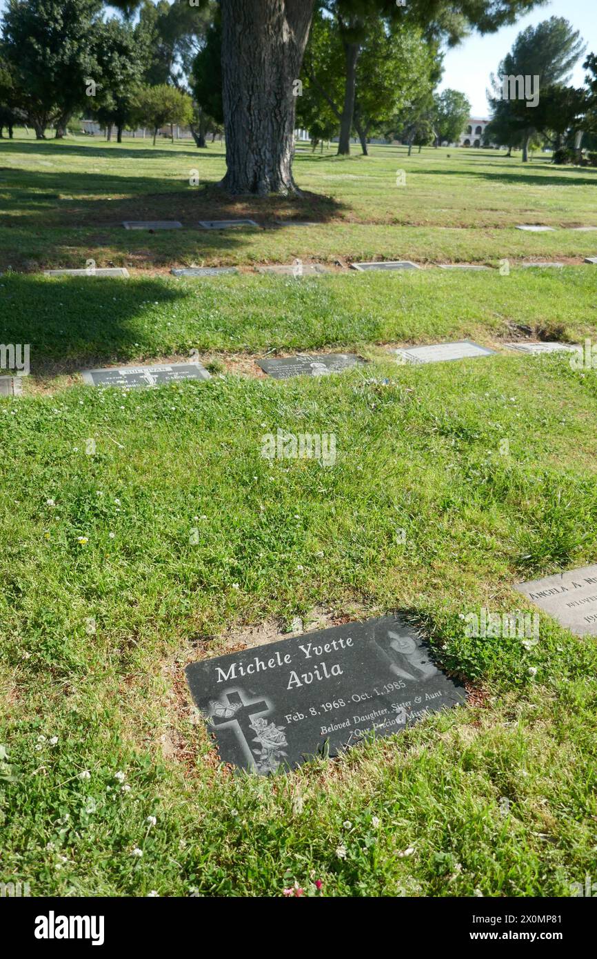 Mission Hills, Los Angeles, California, USA 11th April 2024 Murder Victim Michele Yvette Avila ...