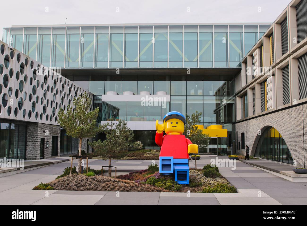 Exterior of Lego headquarters Billund Denmark April 2024 Stock Photo ...