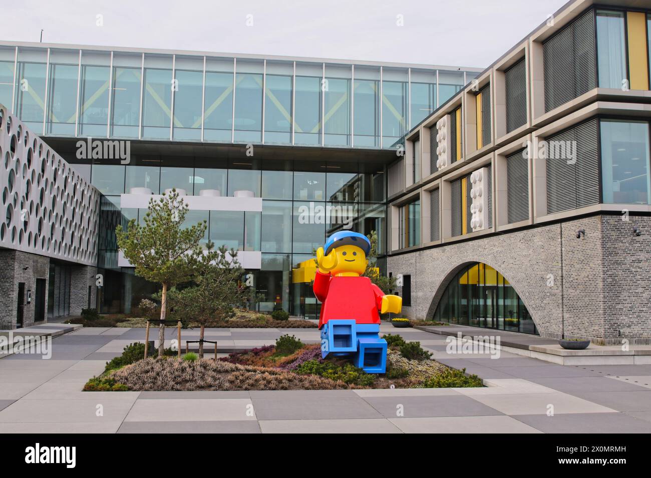 Exterior of Lego headquarters Billund Denmark April 2024 Stock Photo ...