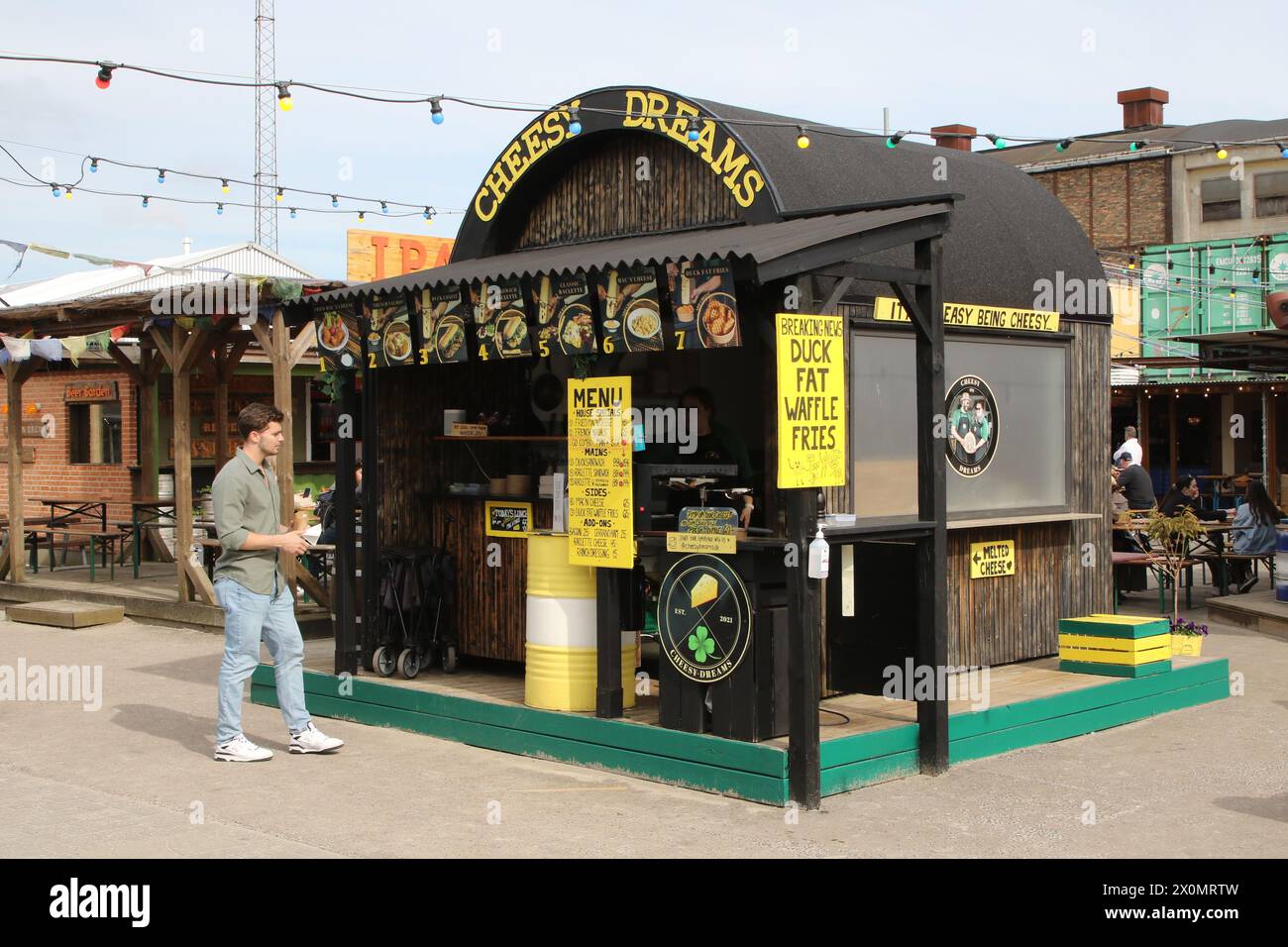 Cheesy Dreams Reffen Copenhagen Denmark April 2024 Stock Photo - Alamy