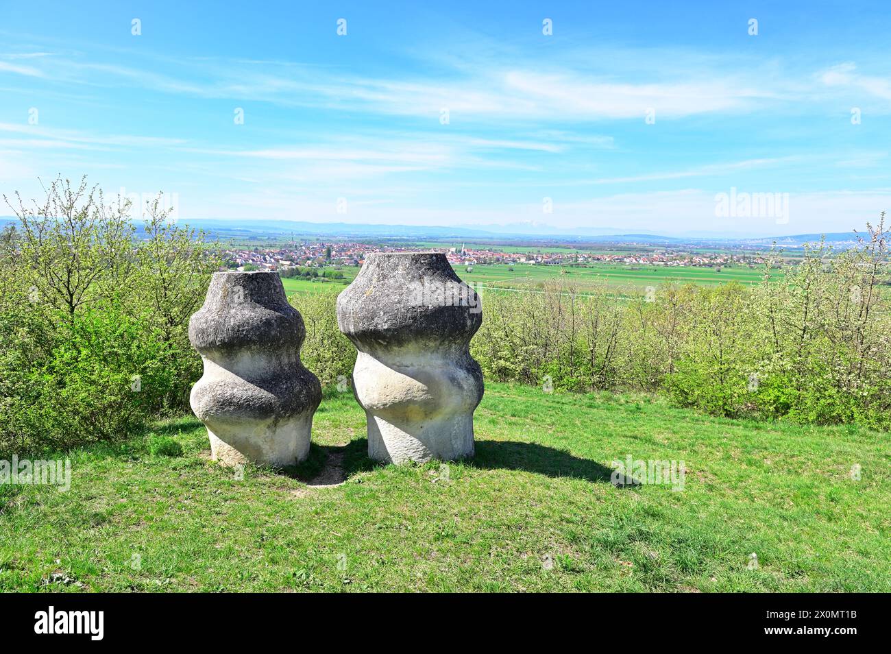 St. Margarethen, Burgenland, Austria. Sculptures Roman quarry St ...