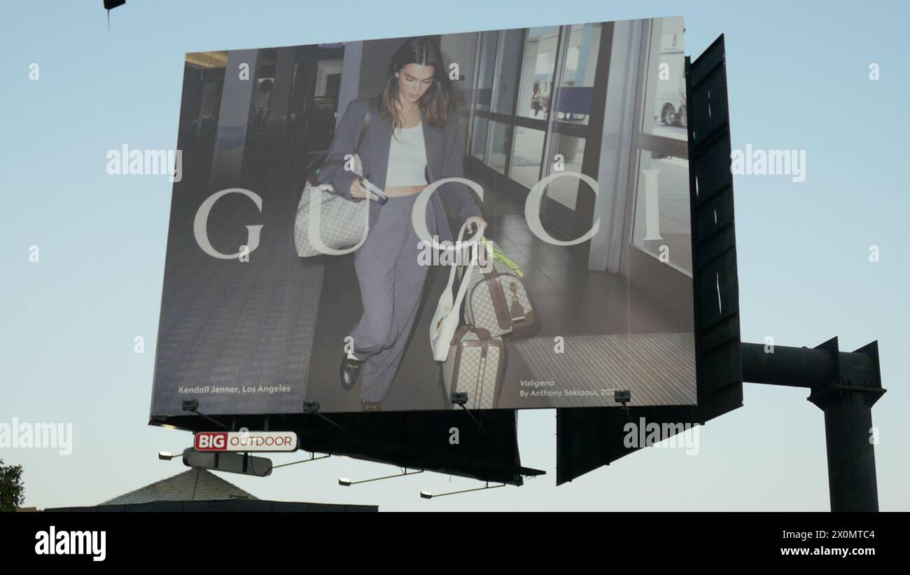 Los Angeles, California, USA 11th April 2024 Kendall Jenner Gucci ...