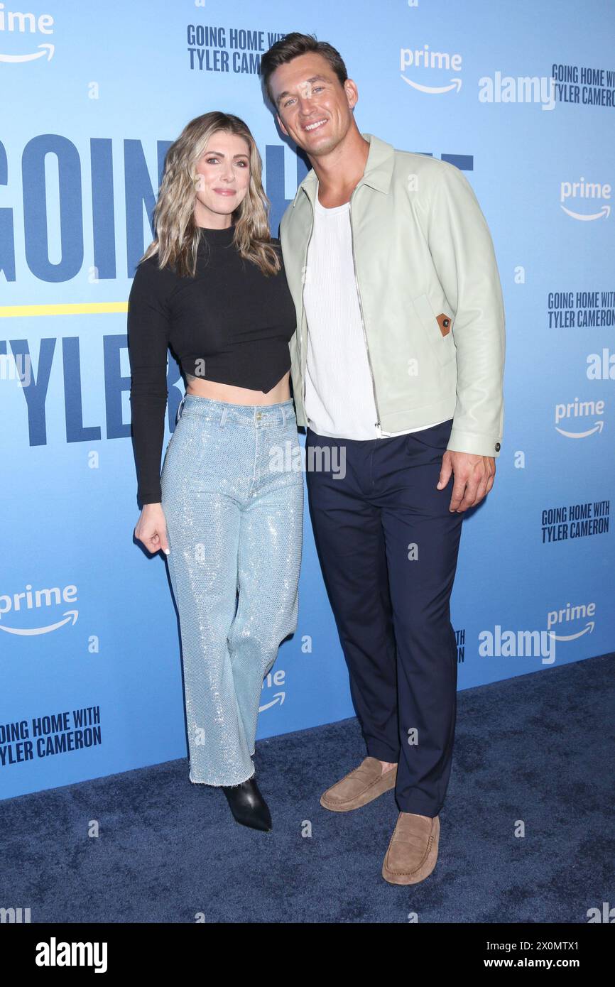 LOS ANGELES - APR 10: Kelly Rizzo, Tyler Cameron at the Going Home with ...