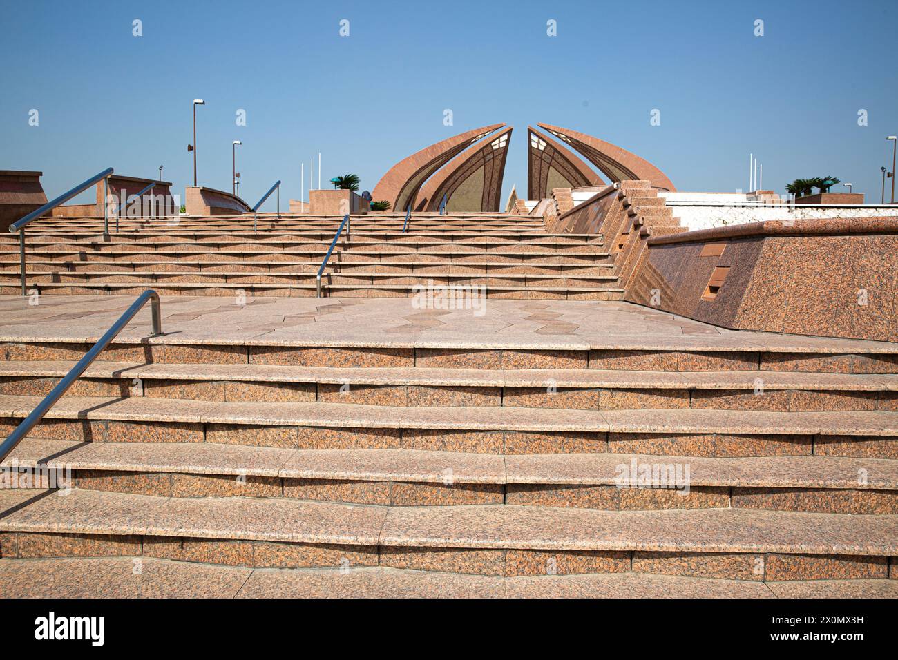 The Pakistan Monument in Islamabad, Pakistan. National monument that is ...