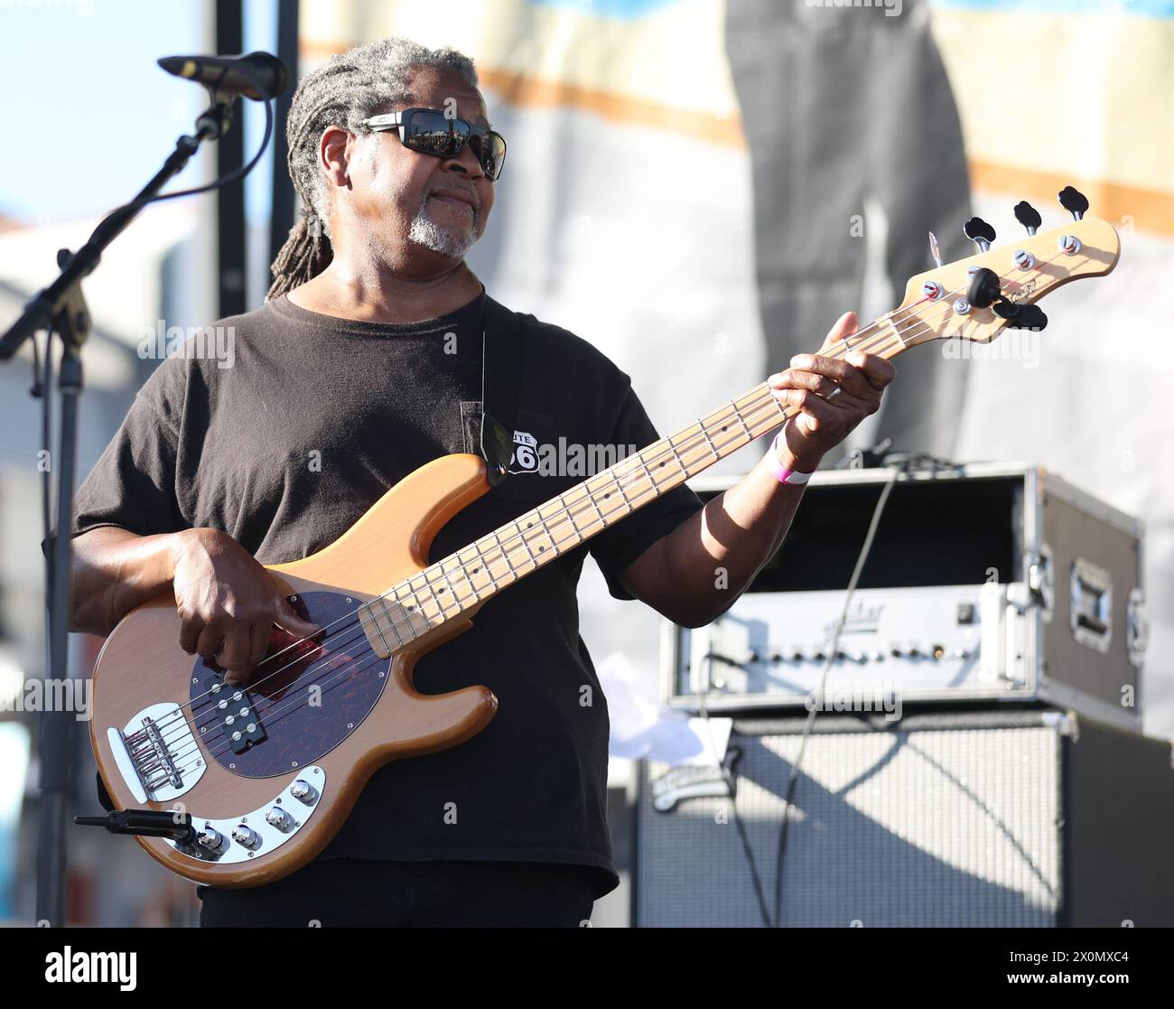 New Orleans, USA. 12th Apr, 2024. Sunpie and the Louisiana Sunspots ...