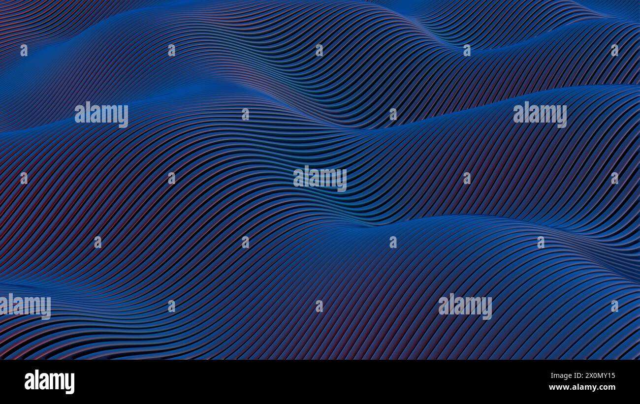 Amethyst Waves: A Majestic Sea of Striped Elegance Stock Photo - Alamy