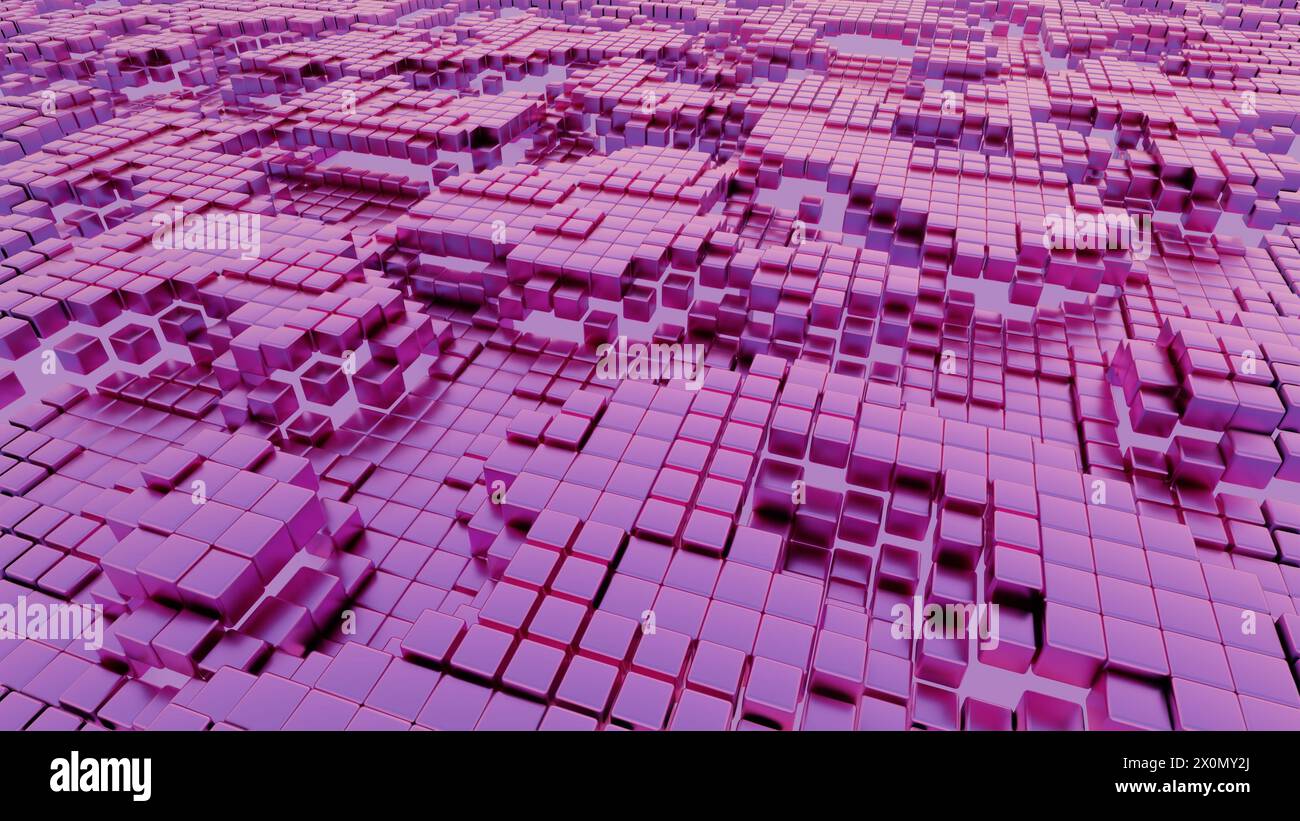 Cybernetic Labyrinth: A Matrix of Computational Precision Stock Photo ...