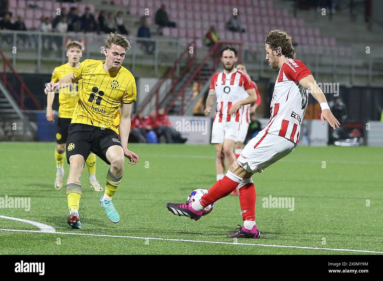 Kerkrade, Netherlands. 12th Apr, 2024. Oss, 12-04-2024, Het Frans ...