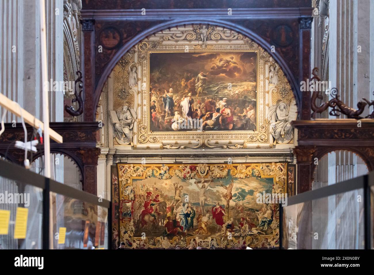 Crucifixion Flemish tapestry from XVII century and The Passage of the ...