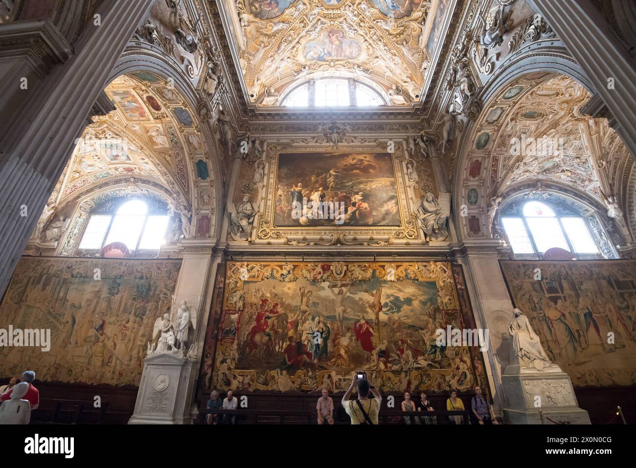 Crucifixion Flemish tapestry from XVII century and The Passage of the ...