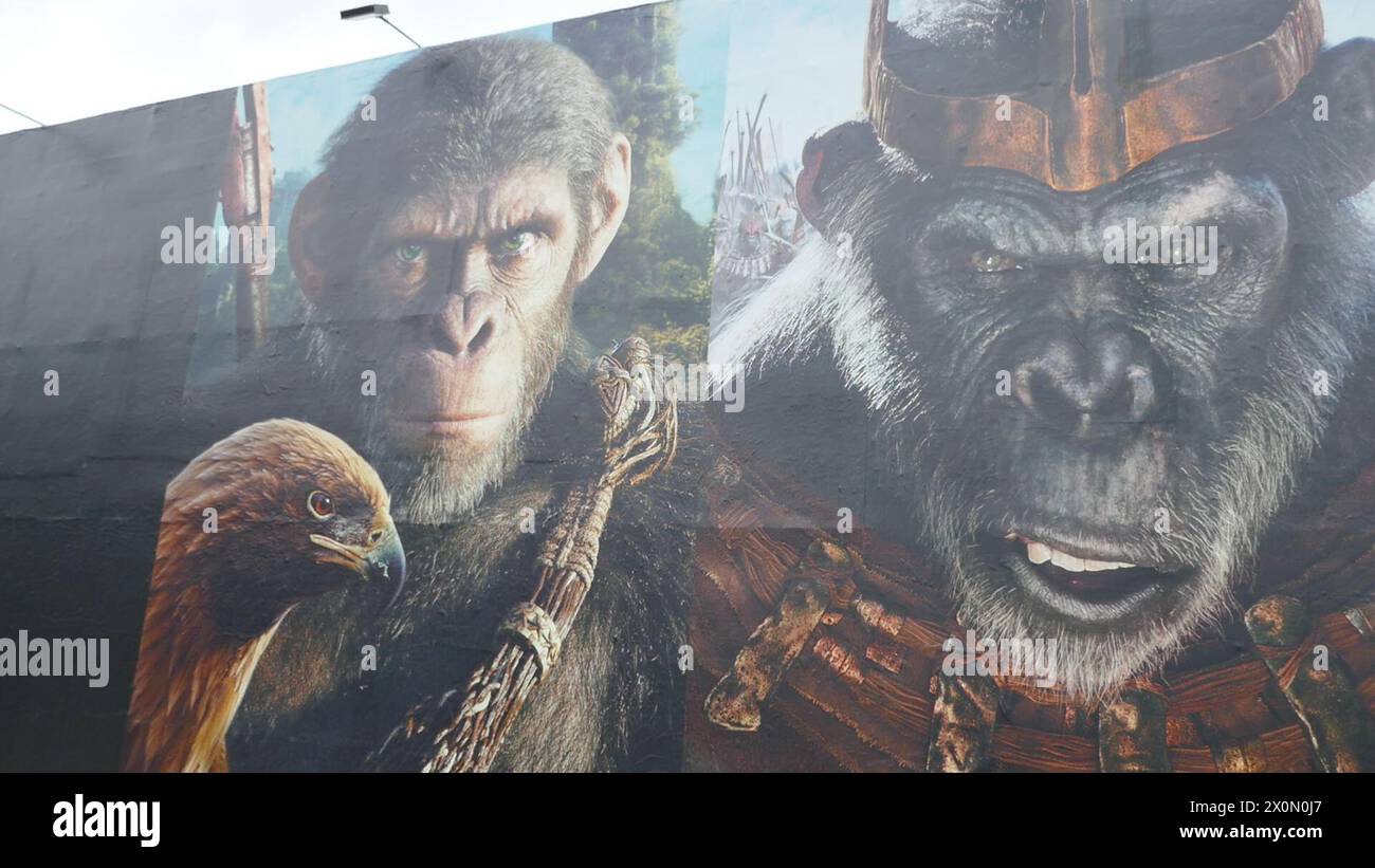 Los Angeles, California, USA 12th April 2024 Kingdom of the Planet of ...