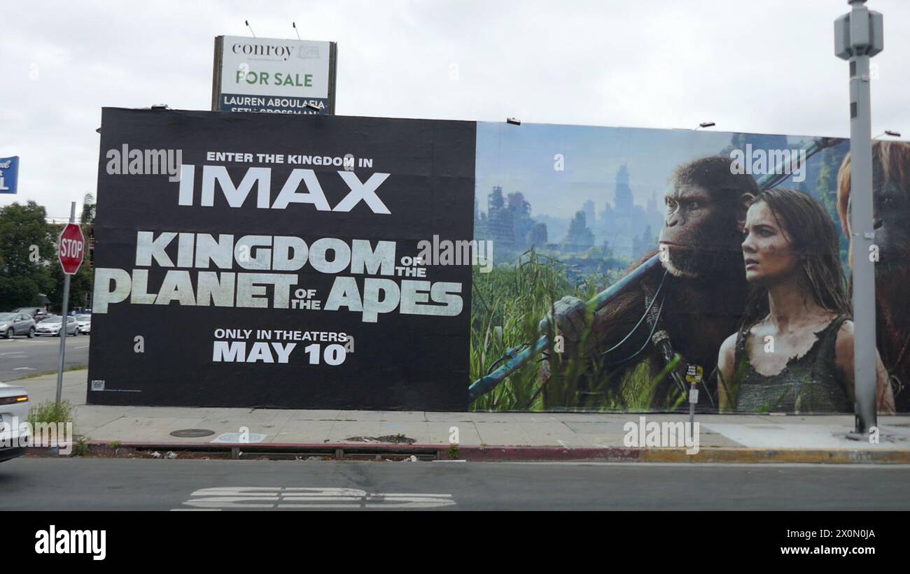 Los Angeles, California, USA 12th April 2024 Kingdom of the Planet of ...