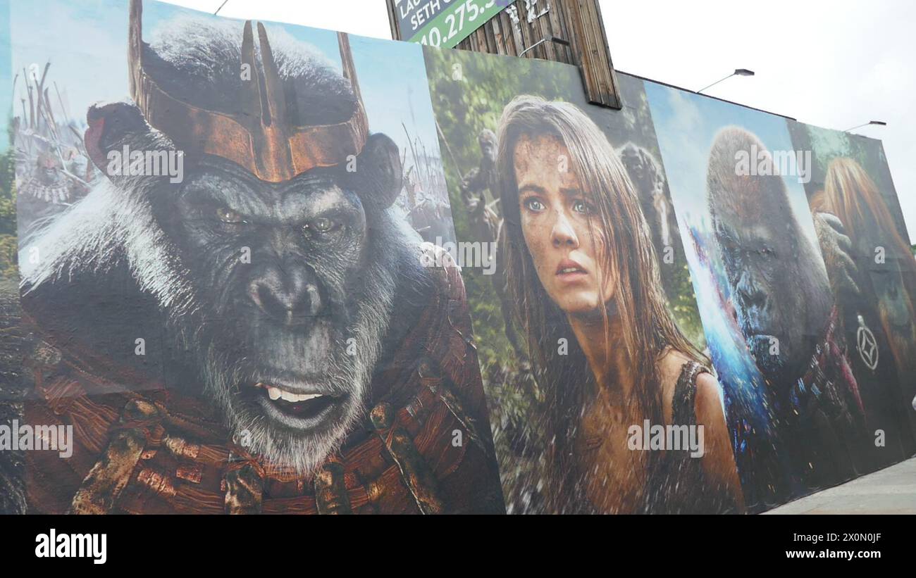 Los Angeles, California, USA 12th April 2024 Kingdom of the Planet of ...