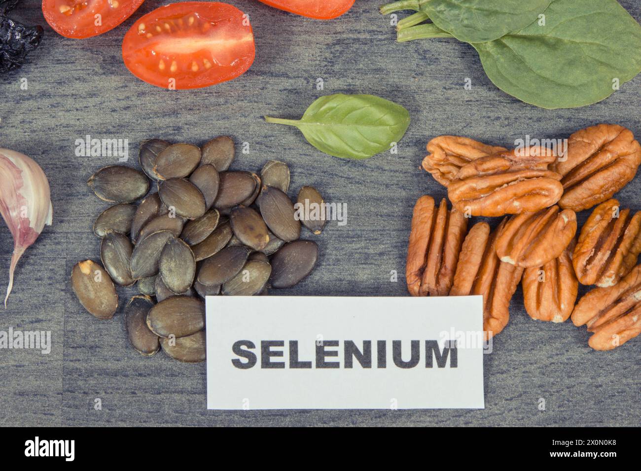 Nutritious healthy food as source natural selenium, dietary fiber and ...