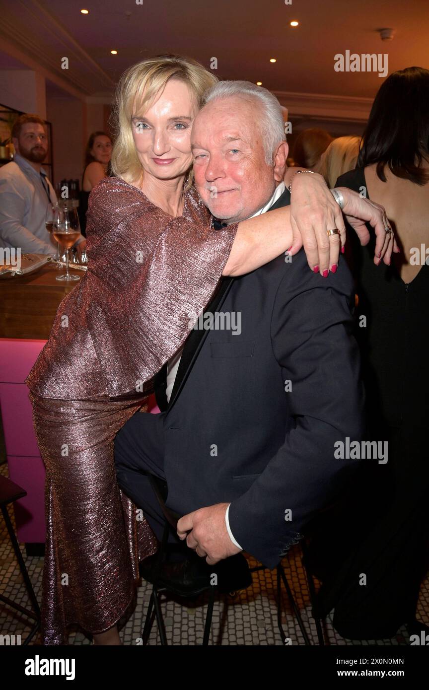 Wolfgang Kubicki mit Ehefrau Annette Marberth-Kubicki beim 71 ...