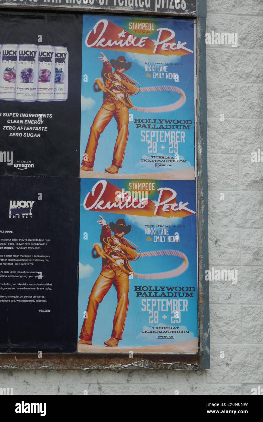 Los Angeles, California, USA 12th April 2024 Orville Peck Stampede Tour ...