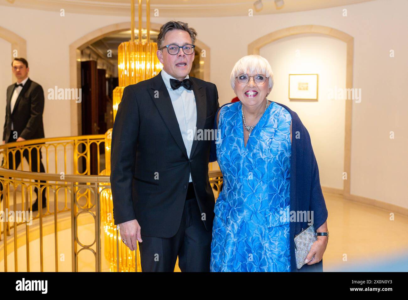 Berlin Bundespresseball 2024, Berlin, 12.04.2024 Konstantin von Notz ...