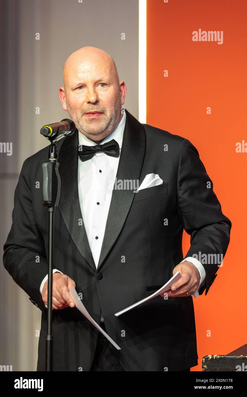 Berlin Bundespresseball 2024, Berlin, 12.04.2024 Mathis Feldhoff ...