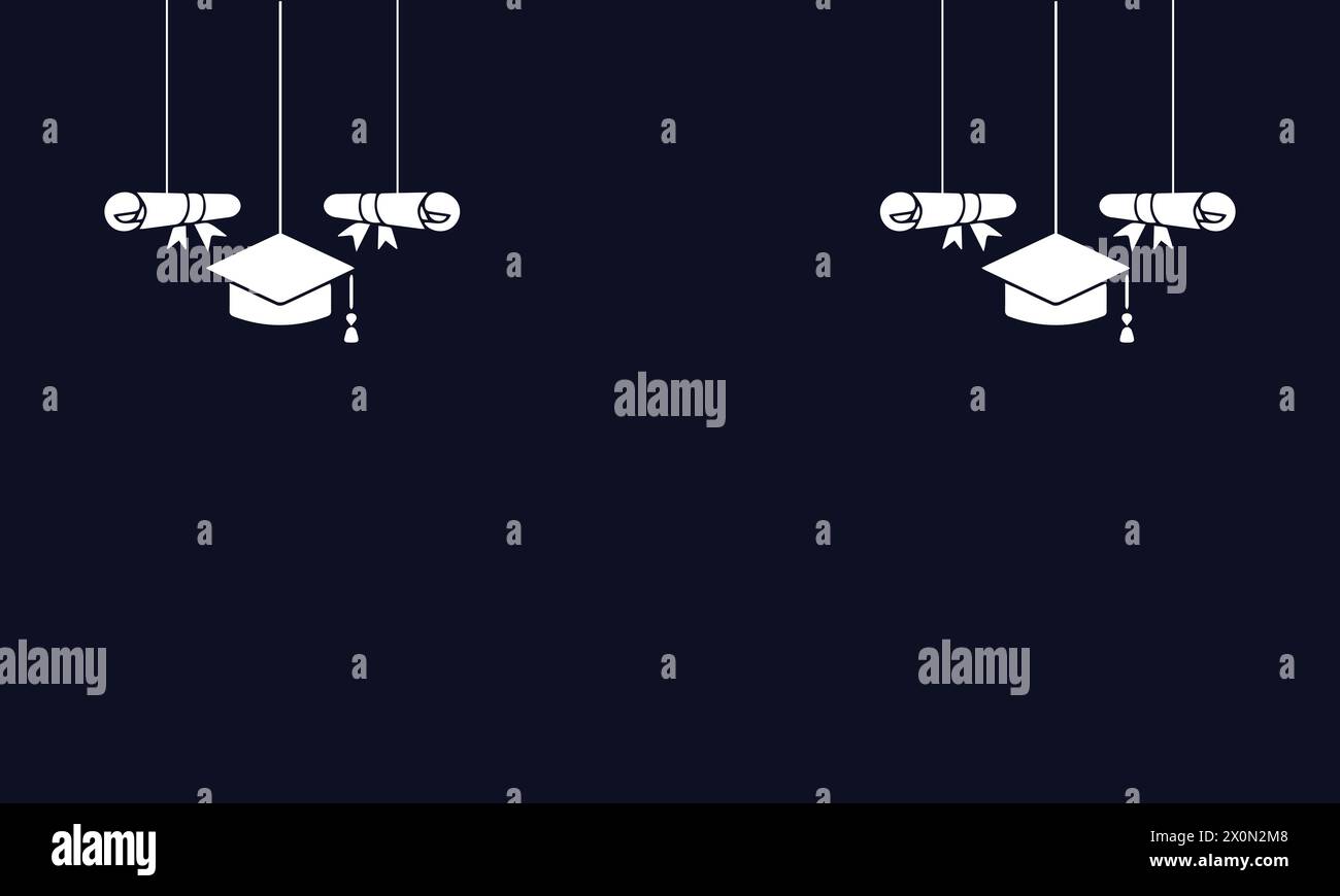 Unique Background Design Ideas for the Class of 2024 Stock Vector Image ...