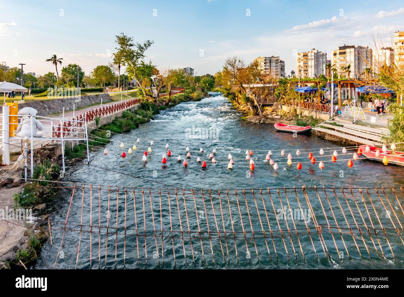 The Duden Stream river flows through Duden park before joining The ...