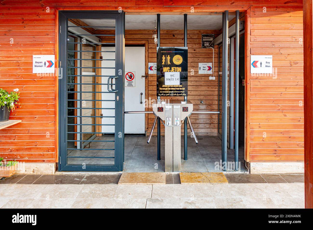 Public toilet restroom toilets hi-res stock photography and images - Alamy