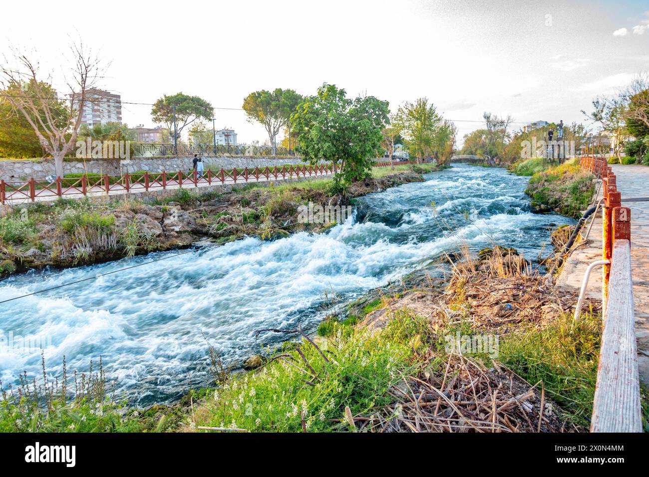 The Duden Stream river flows through Duden park before joining The ...
