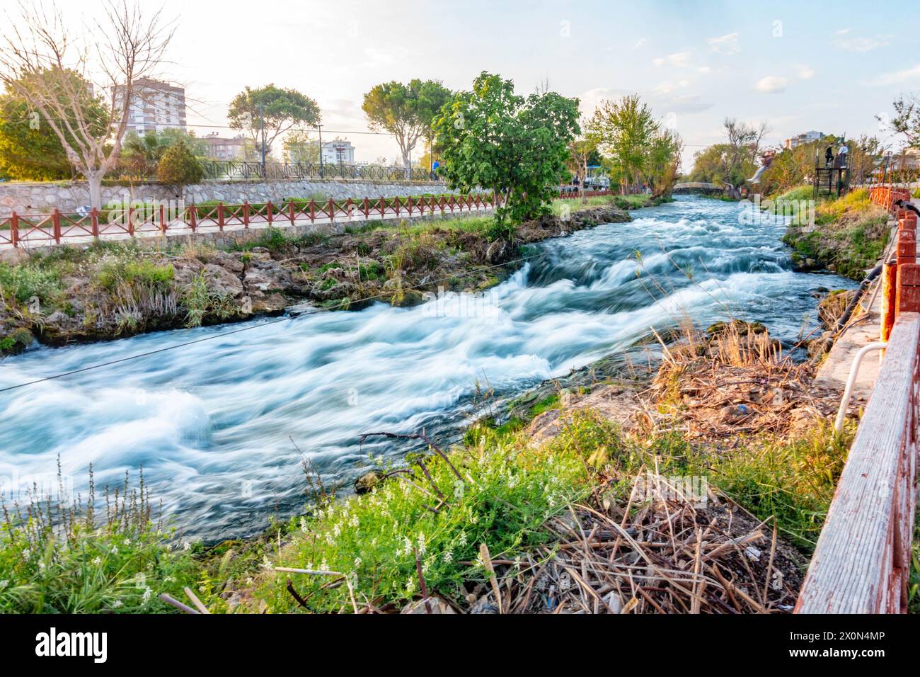 The Duden Stream river flows through Duden park before joining The ...