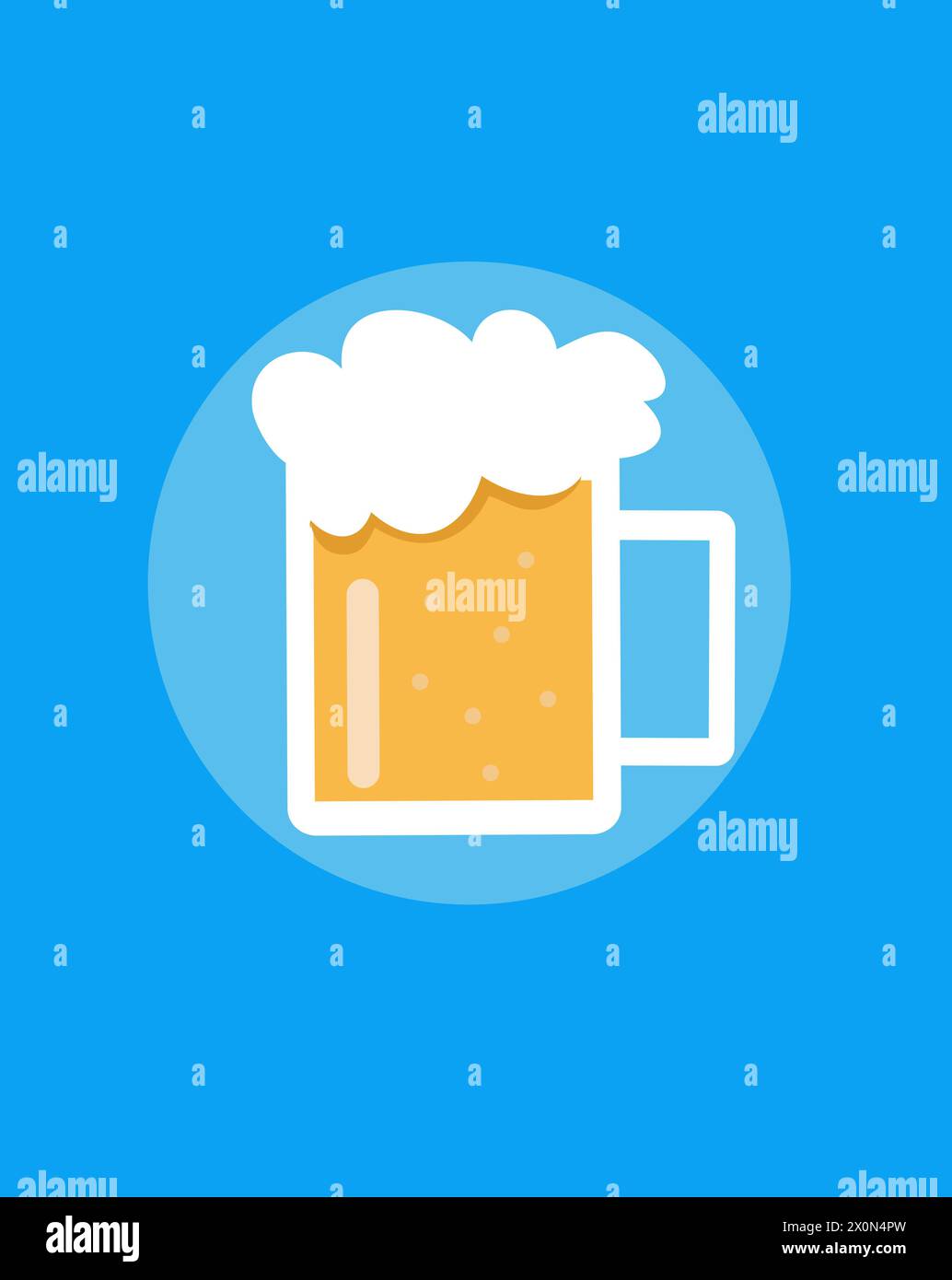 Bottle of beer vector illustration Stock Vector Image & Art - Alamy