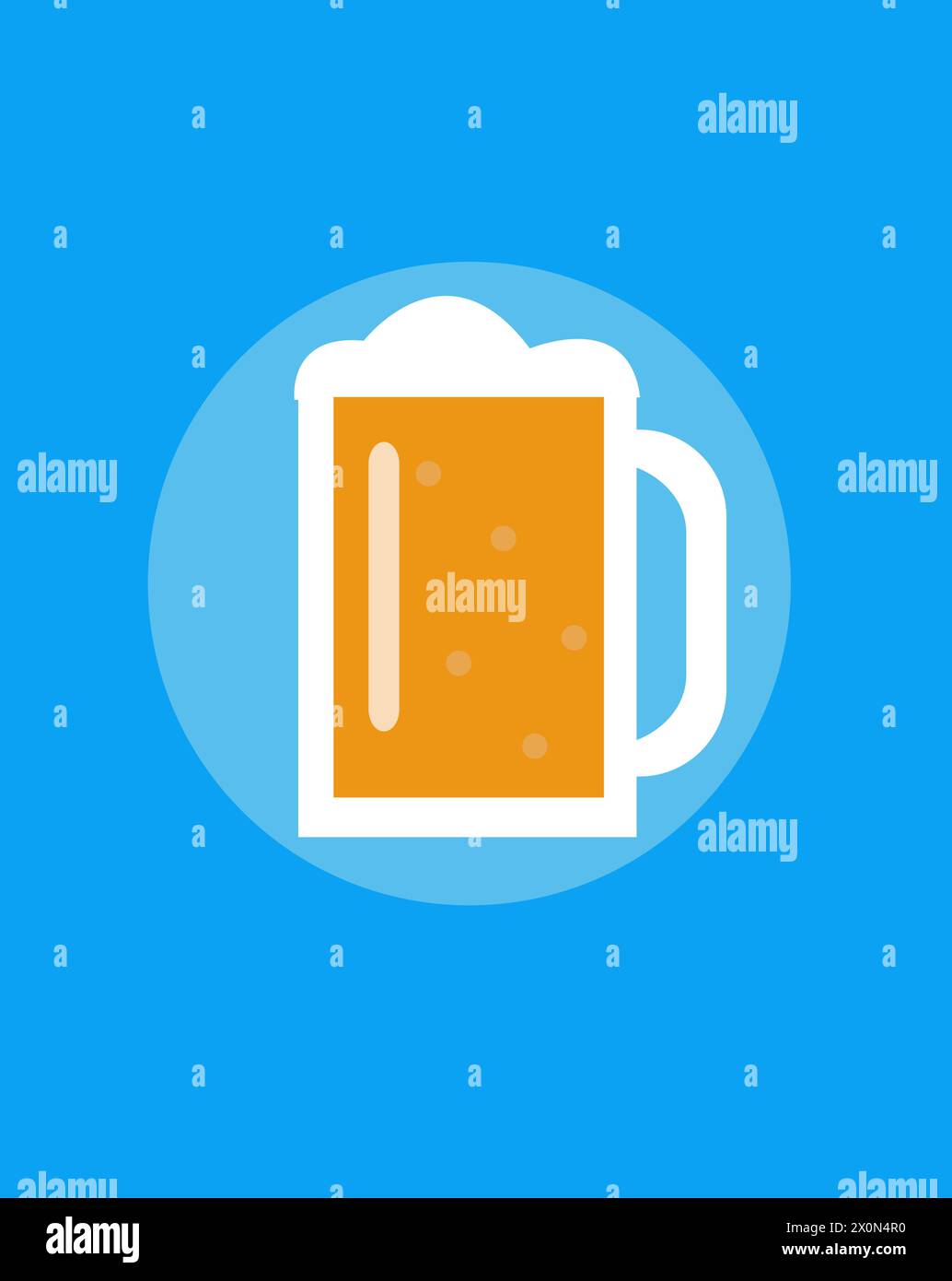 Bottle of beer vector illustration Stock Vector Image & Art - Alamy