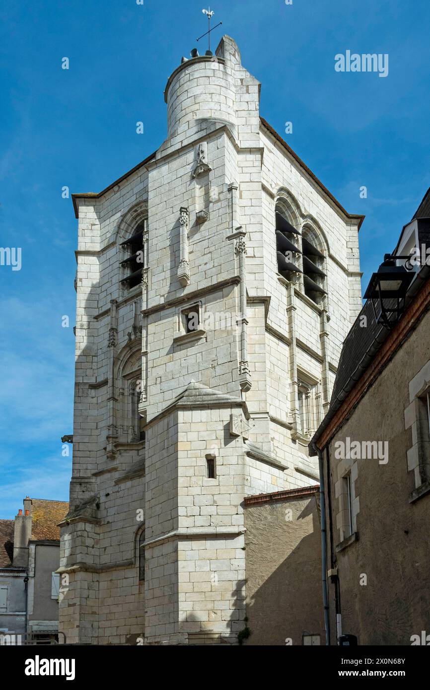 Sancerre labelled Les Plus Beaux Villages de France. belfry of Saint ...