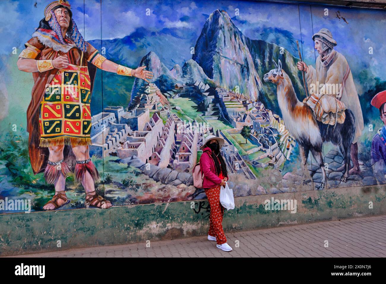 Peru, province of Cuzco, Cuzco, listed as a UNESCO World Heritage Site ...