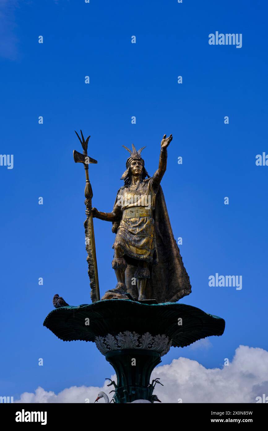 Peru, province of Cuzco, Cuzco, listed as a UNESCO World Heritage Site ...