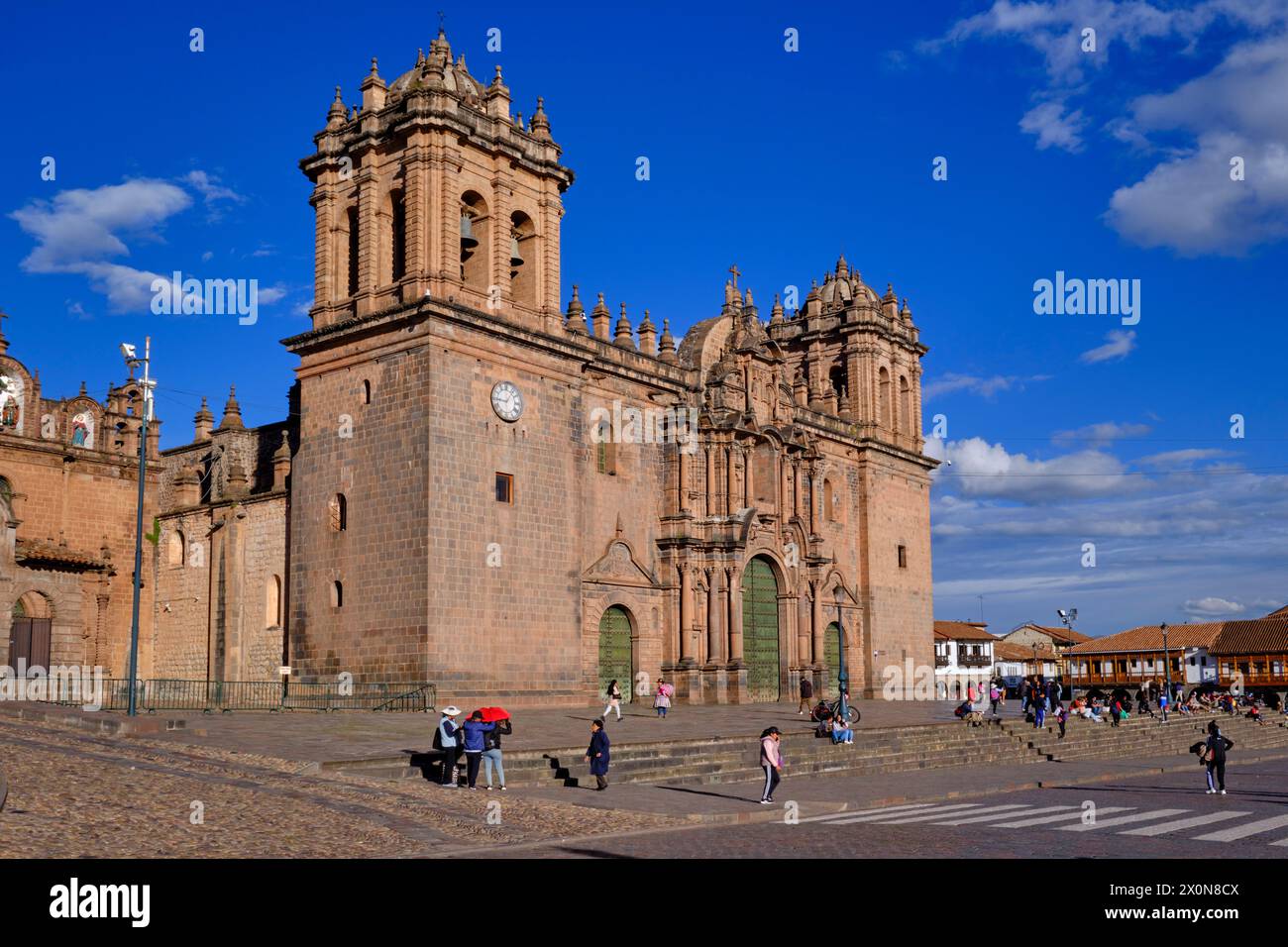 Peru, province of Cuzco, Cuzco, listed as a UNESCO World Heritage Site ...