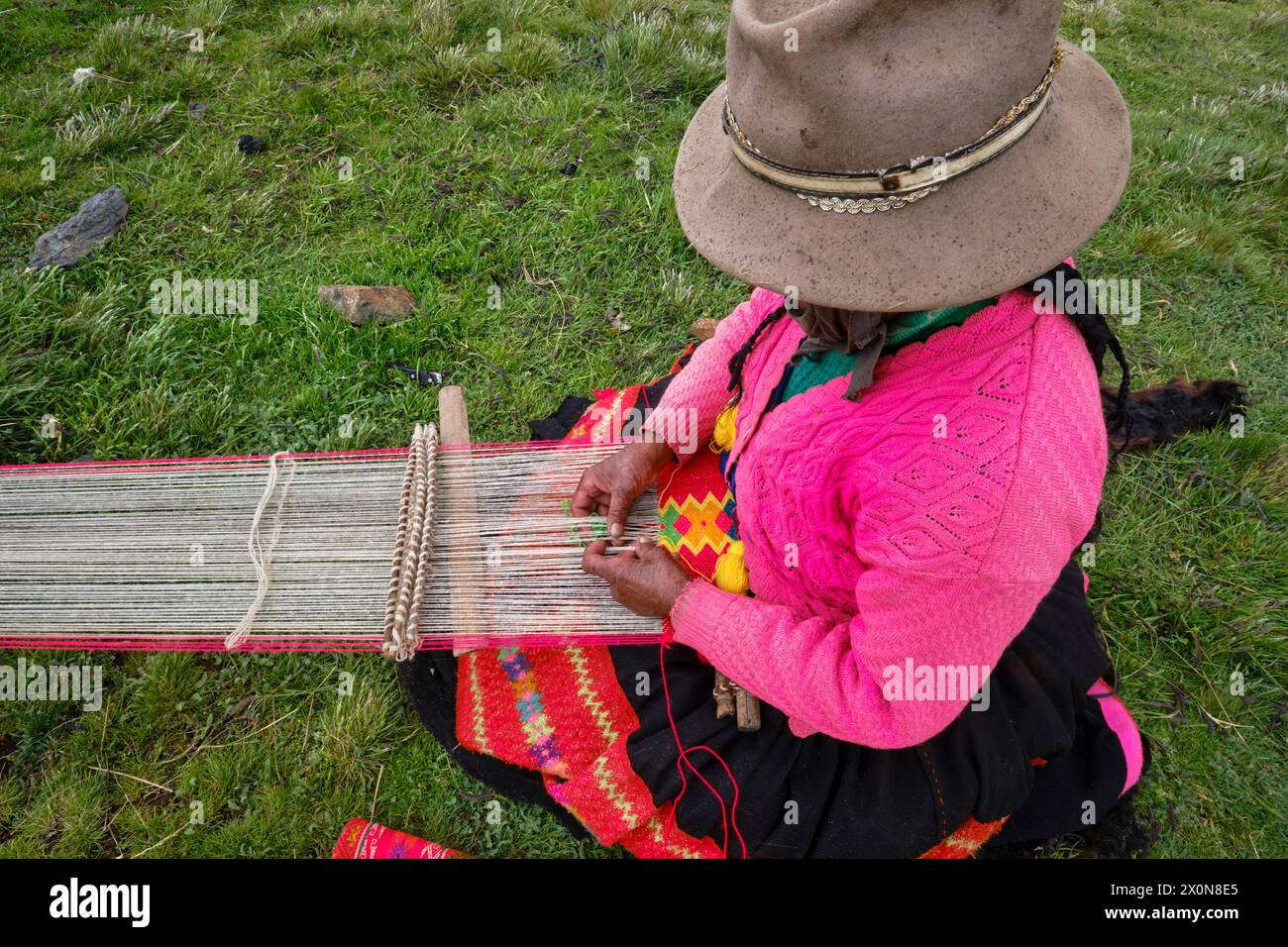 Peru, province of Cuzco, Sacred Valley of the Incas, quechua community ...