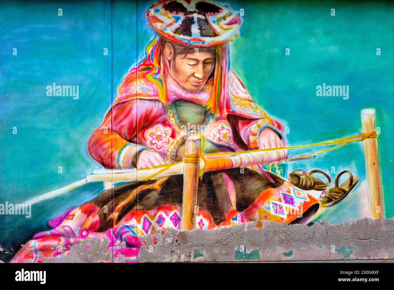 Peru, province of Cuzco, the sacred valley of the Incas, Ollantaytambo ...