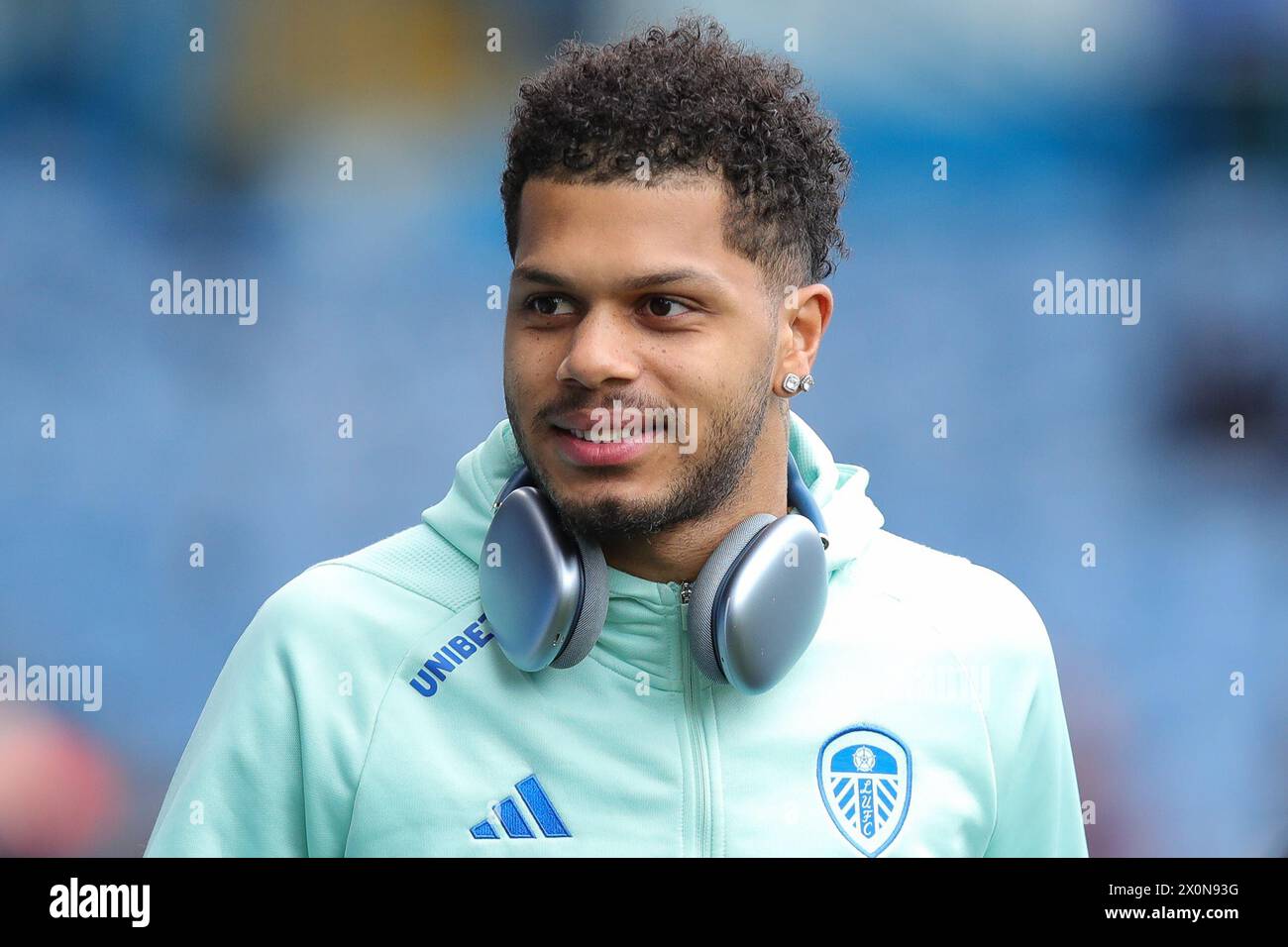 Georgina Rutter of Leeds United ahead of the Sky Bet Championship match ...