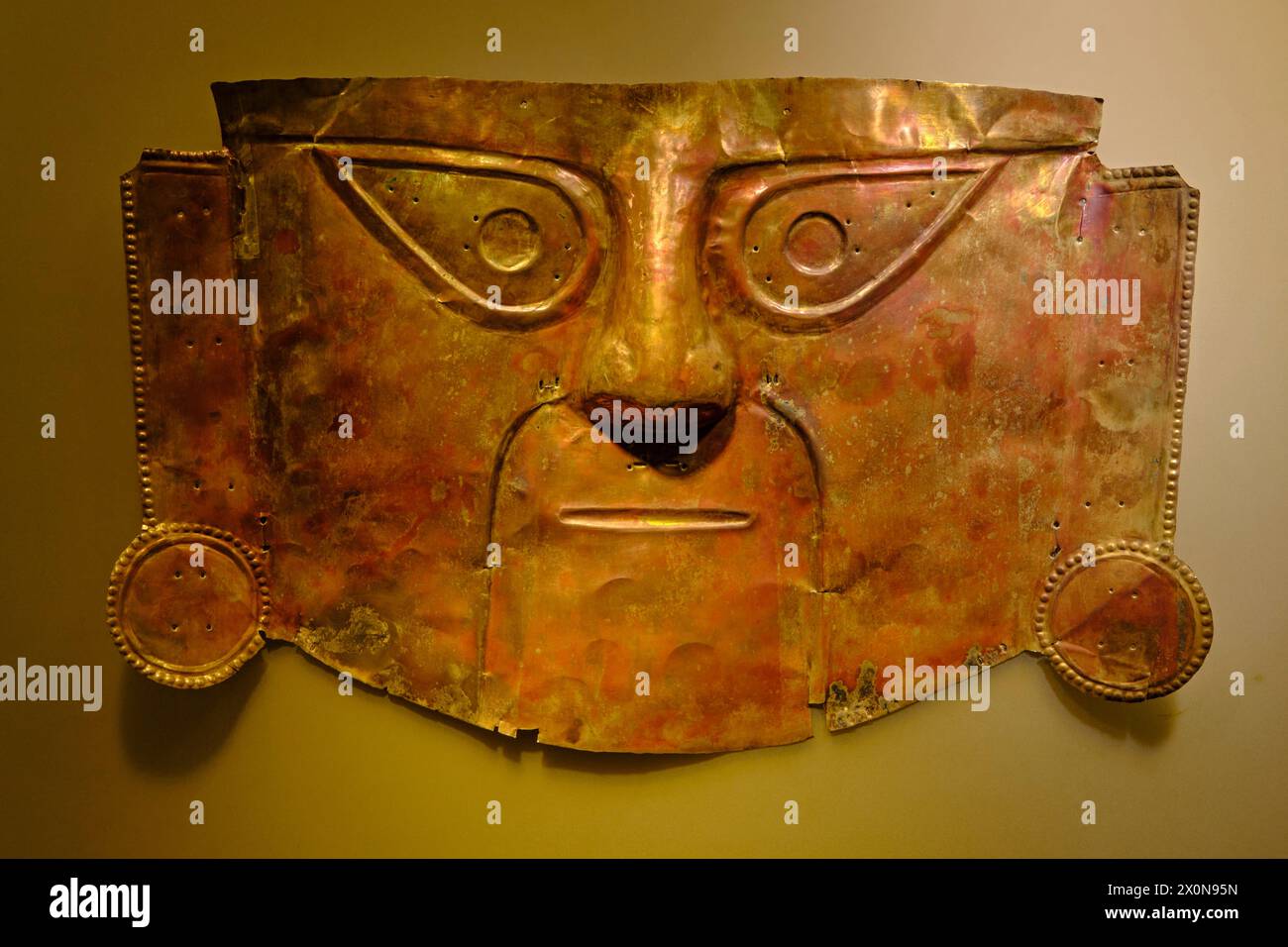 Peru, Lima, historic center listed as UNESCO Heritage, Museum of Banco ...